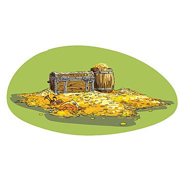Pirate With His Treasure Chest Vector Armed Costume Vector Vector