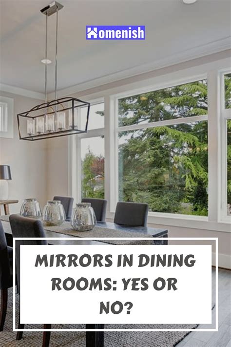 Mirrors In Dining Rooms Yes Or No In 2023 Mirror Dining Room Wall
