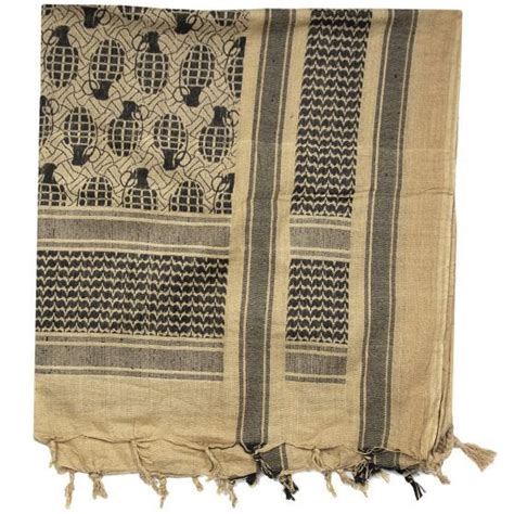 Pañuelo Shemagh Mil Tec Pineapple en Coyote negro