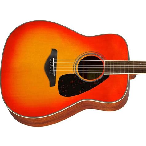 Yamaha FG820 Folk Series Autumn Burst Dreadnought Acoustic Guitar