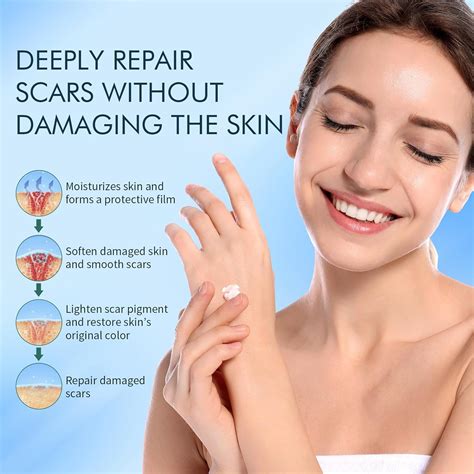 Rvlaim Gel De Crema Para Cicatrices Gel De Silicona Avanzado Para
