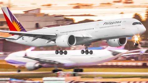 30 MINUTES Of GREAT Plane Spotting At Manila Airport Philippines MNL