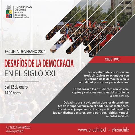 Desafíos de la Democracia en el Siglo XXI Instituto de Estudios