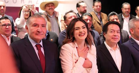 Muy a gusto presenta la diputada federal morenista Andrea Chávez su