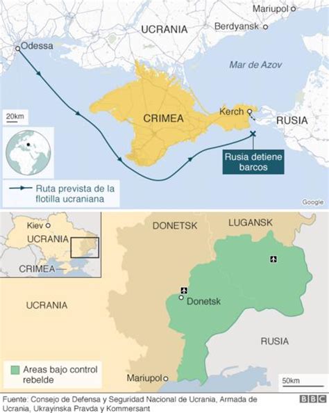 Conflicto Entre Rusia Y Ucrania Qui N Controla Las Aguas
