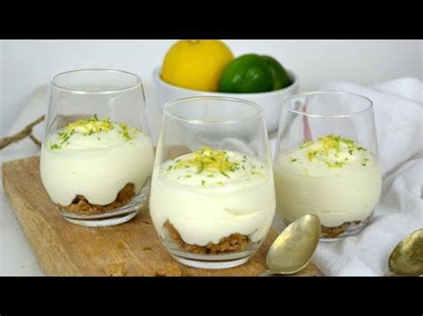 Receta Fácil de Mousse de Limón con Leche Condensada y Yogur Thermomix