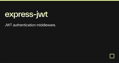 Express Jwt Codesandbox