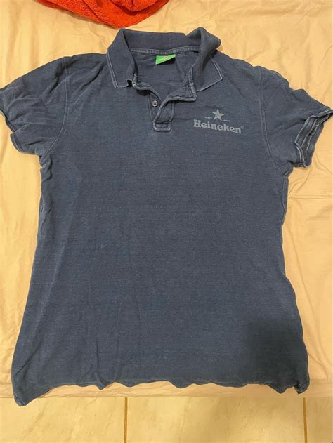 Camiseta Polo Heineken Original Camiseta Masculina Heineken Usado