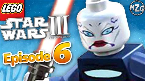 LEGO Star Wars III The Clone Wars Gameplay Walkthrough Part 6 Asajj