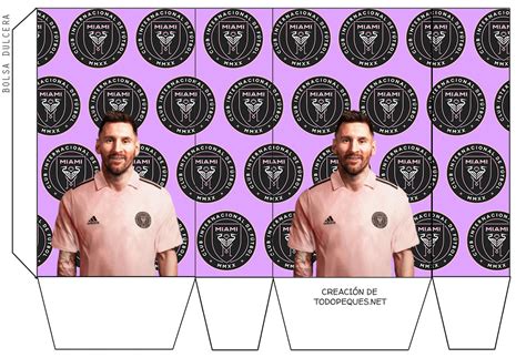 Bolsitas De Messi Para Imprimir Todo Peques