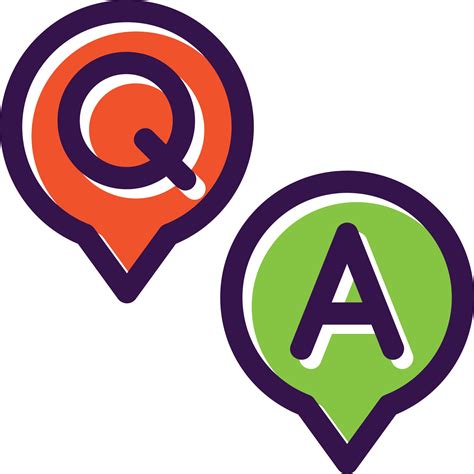 Question And Answer Vector Icon Design 14820163 Vector Art At Vecteezy