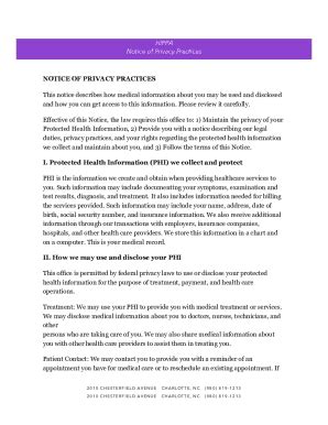 Fillable Online Pdf Hipaa Notice Of Privacy Practices Blue Cross Blue