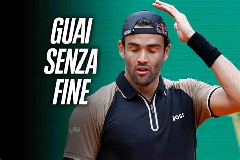 Berrettini guai senza fine è un disastro SportItalia it