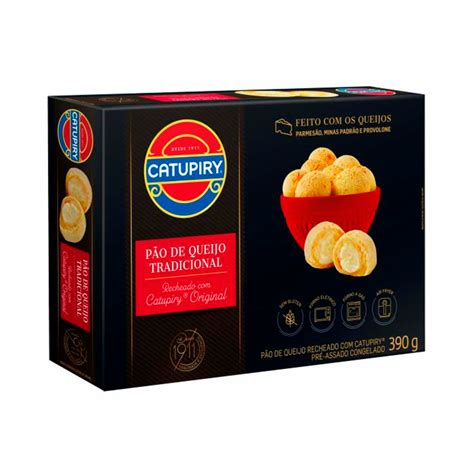 Pão De Queijo Catupiry Recheado Catupiry 390g