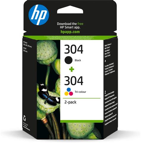 Amazon HP 3JB05AE 304 Original Ink Cartridges Black And Tri
