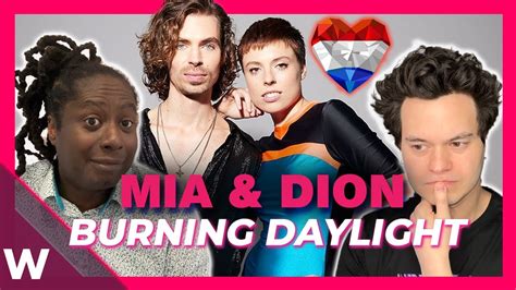 Mia Nicolai Dion Cooper Burning Daylight REACTION Netherlands