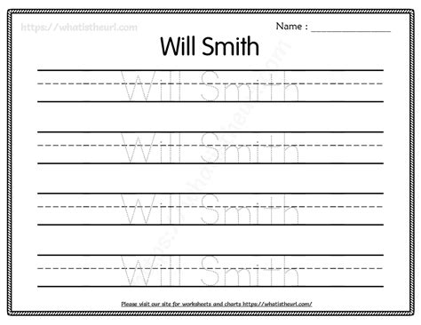 Tracing Names Worksheets Free Name Tracing Worksheets For Pr