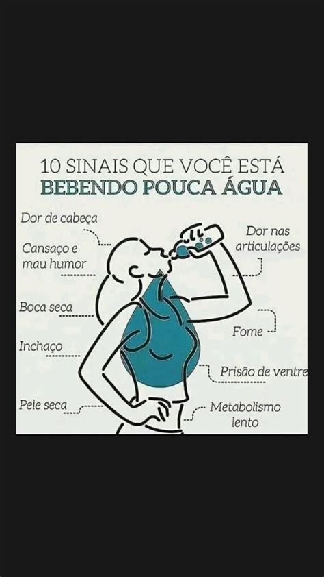 10 Sinais Que Você Está Bebendo Pouca Água agua emagreca saude