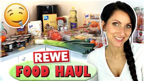 Wocheneinkauf REWE FOOD HAUL Rewe Packservice Frühlingsrolina