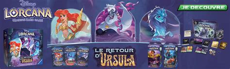Cartes Disney Lorcana Coffret Trove Pack Tr Sor Des Illumineurs Le