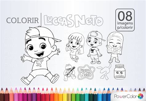 Imagens Do Luccas Neto Para Colorir Atividades Educativas