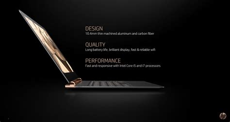 HP Introduces The Spectre 13 The World S Thinnest Laptop MSPoweruser