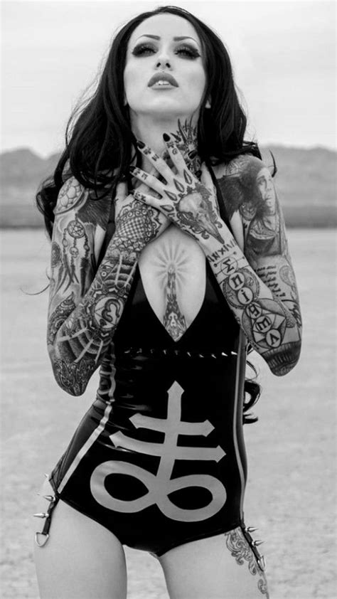 Lavernia D Tattoed Girls Inked Girls Latex Fashion Dark Fashion