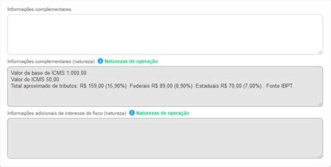 Como Preencher As Informa Es Adicionais Na Nota Fiscal Bling