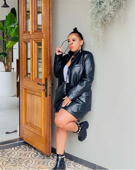 Nonku Williams From Real Housewives Of Durban Serves Legs In A
