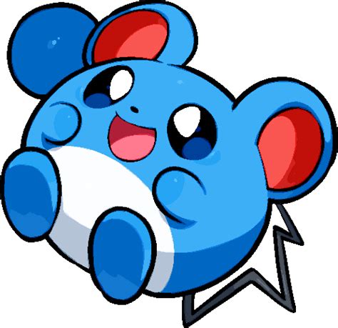 Marill Pokemon Drawn By Kawaanago Danbooru