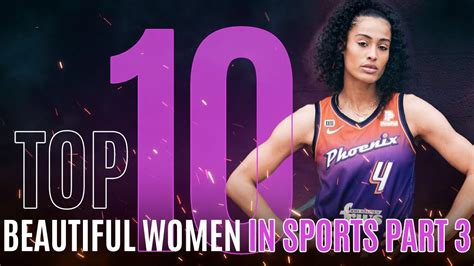 Top 10 Most Beautiful Women In Sports 3 YouTube