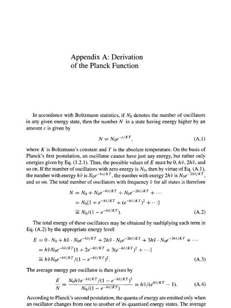 appendix a derivation pdf oscillation temperature