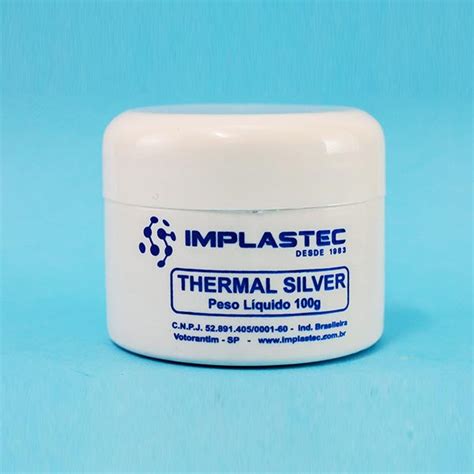 Pasta Térmica Prata Thermal Silver Implastec MRE Ferramentas