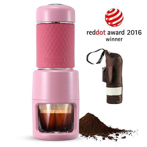 STARESSO Tragbare Manuelle Kaffeemaschine Mit Espresso Kaffee Kapseln