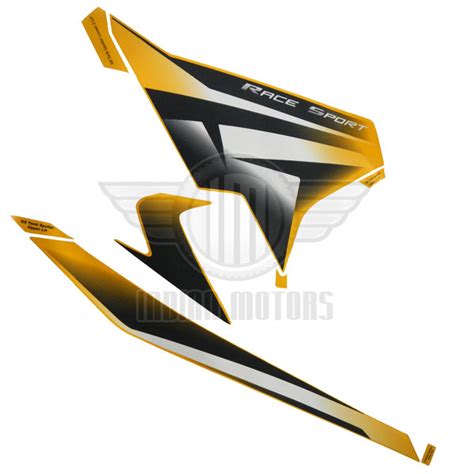 STICKER CUBIERTA LATERAL IZQUIERDA PULSAR RS Bajaj Matriz
