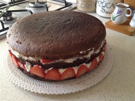 Naked Cake Al Cioccolato Fatta Con Amore Paola S Bakery