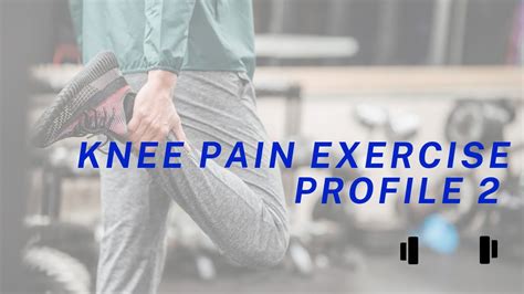 Advance Knee Pain Exercise Profile Kneeexercises Kneepain Knee