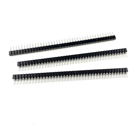 Single Row ROUND FEMALE PIN HEADER Receptacle 2 54 MM PITCH Strip