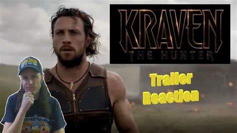 Kraven The Hunter Official Trailer Stoner Watch Reacts Youtube