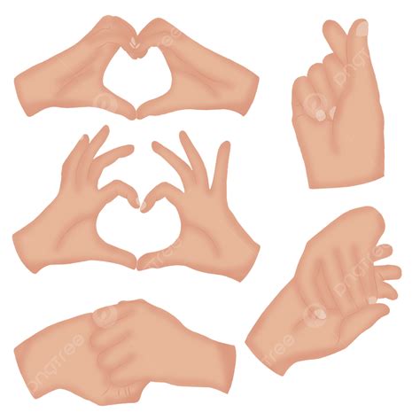Hand Gestures Clipart Png Images Hand Gestures Love And Help