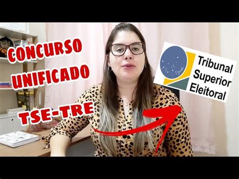 Concurso UNIFICADO Do TSE E TRE S Em 2023 YouTube