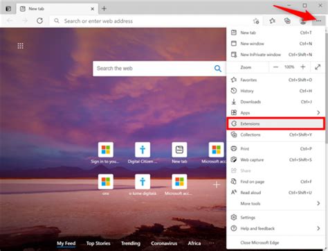 How To Get Configure And Remove Microsoft Edge Extensions Digital