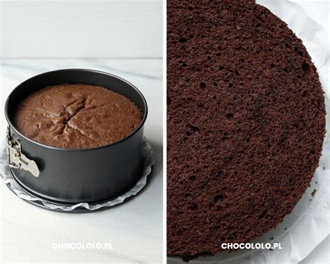 Biszkopt czekoladowy genueński Chocololo pl czekoladowy blog