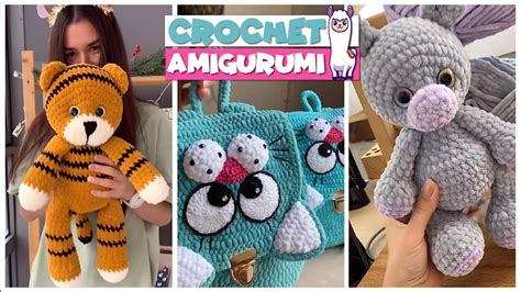 TikTok Crochet Amigurumi Compilation 27 Anea Design Studio