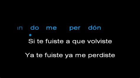 Generacion Juvenil Vete Y No Vuelvas Mas Karaoke YouTube