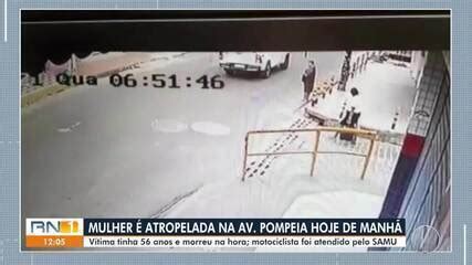 Mulher morre após ser atropelada por motociclista em Natal Rio Grande