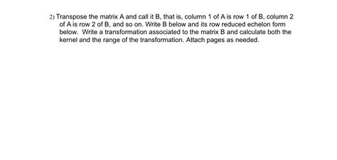 [solved] 1 give one example of a non zero matrix a with a