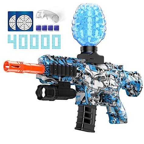 Splatter Ball Gun Automatic M416 Gel Ball Blaster Toy Gun 40K Water