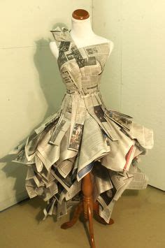 Vestidos Hechos De Reciclaje On Pinterest