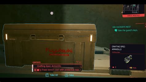 Cyberpunk Armadillo Crafting Spec Patch Youtube